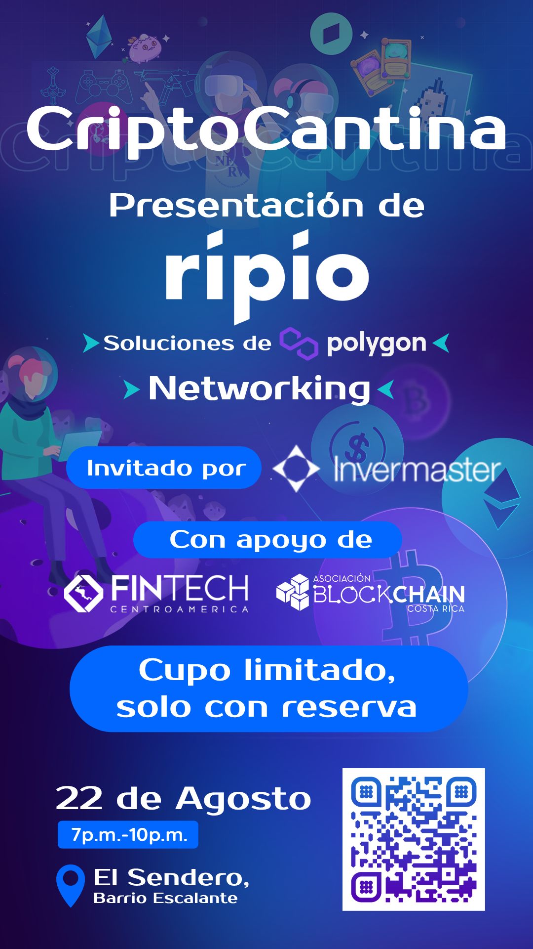 Presentación de Ripio en Costa Rica | Associación Blockchain de Costa Rica